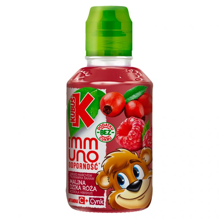 Kubuś 100% Sok jabłko marchew malina, 850 ml - albo24.pl